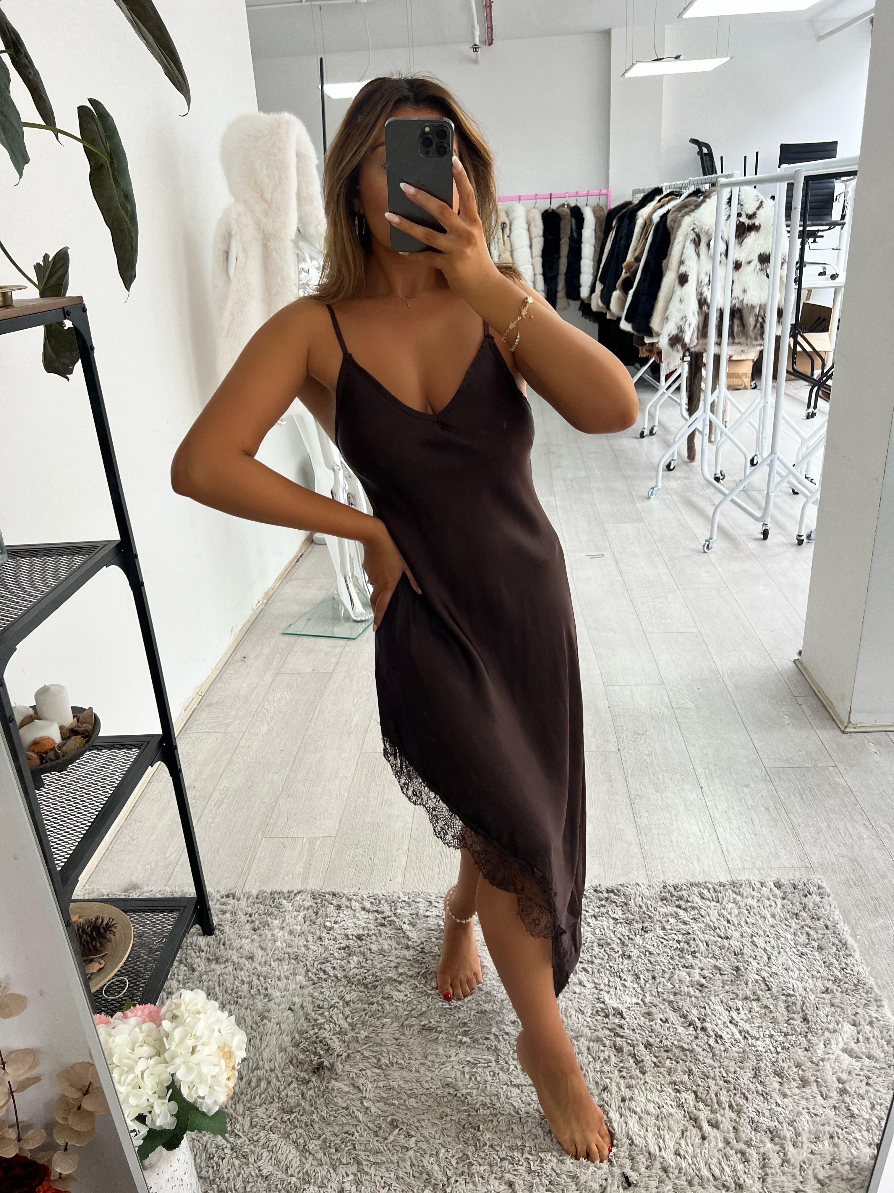 SIENNA Lace Trim Dress – Styled By Mey